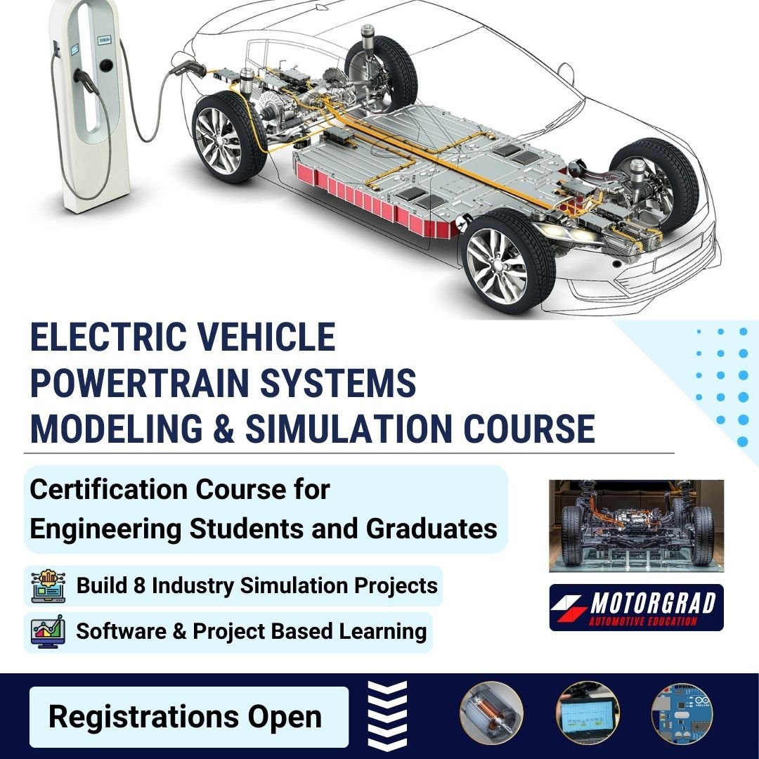 Electric Vehicle Powertrain Modelling and Simulation Course